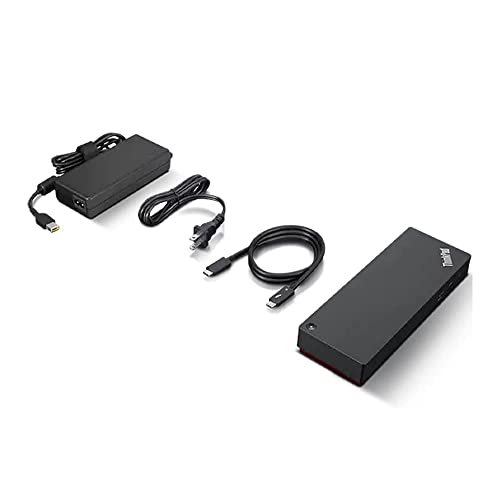 Lenovo 40B00135US Thunderbolt 4 ThinkPad Universal Dock 8K Display Support Up to 100W Power Delivery