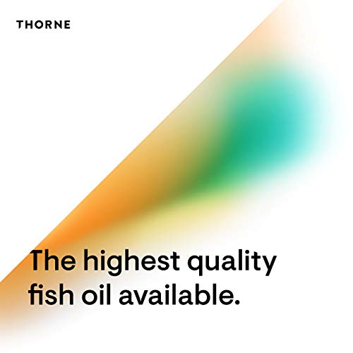 Thorne Omega-3 with CoQ10 - Omega-3 Fatty Acids Supplement with CoQ10 - EPA and DHA - 90 Gelcaps