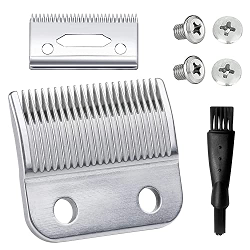 Replacement Blade for Wahl Clippers, Professional Precision 2 Holes Adjustable Hair Trimmer Parts Blades Compatible with Wahl 5 Star Series Cordless, Super Taper, Magic Clip Clipper for Barber