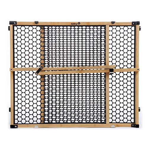 Safety 1st Eco-Friendly Nature Next Bamboo Gate, Bamboo and Black, Fits Spaces between 28" and 42" Wide