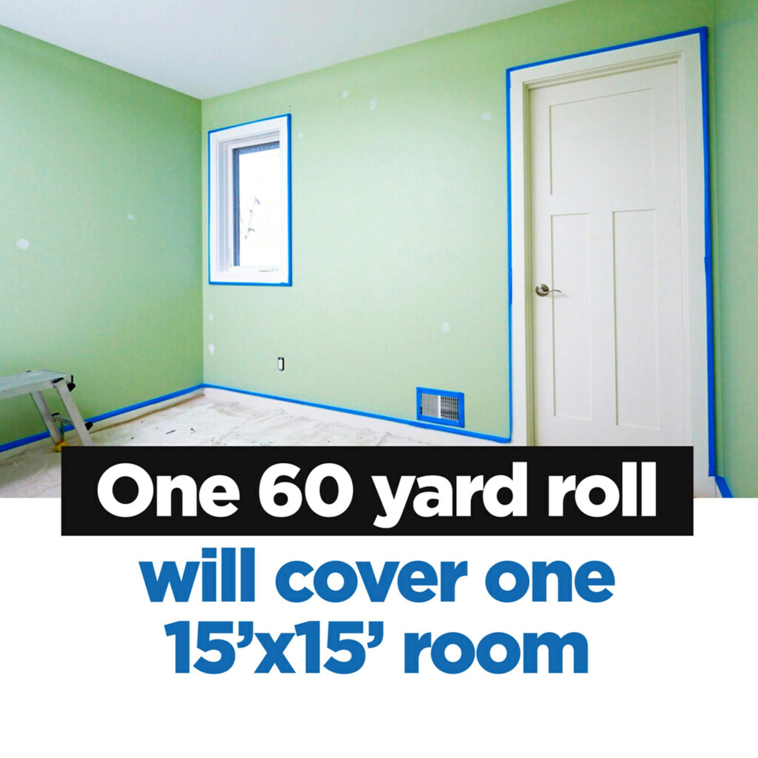 ScotchBlue Painter's Tape, Multi-Use, .94-Inch by 60-Yard, 1 Roll