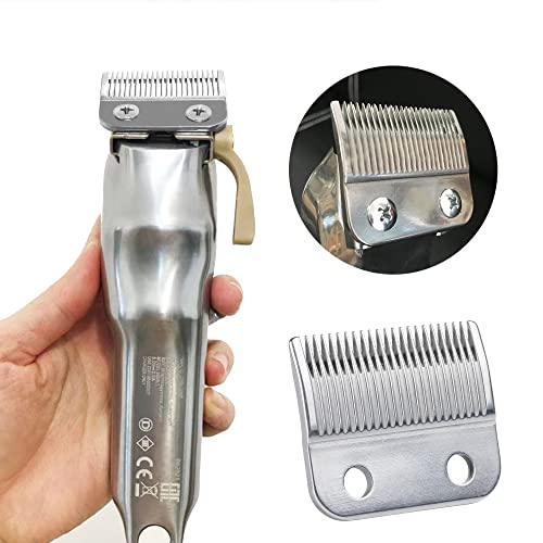 Replacement Blade for Wahl Clippers, Professional Precision 2 Holes Adjustable Hair Trimmer Parts Blades Compatible with Wahl 5 Star Series Cordless, Super Taper, Magic Clip Clipper for Barber