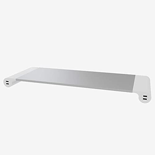 TBGFPO Computer Monitor Riser Desk Stand Monitor Stand Riser, Computer Laptop Riser Shelf with Organizer Drawer