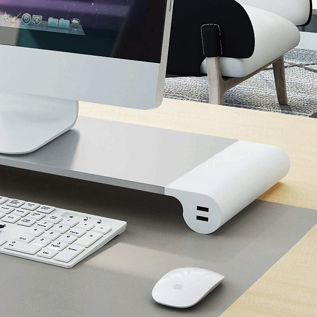 DKHSNFIO Computer Monitor Riser Desk Stand Monitor Stand Riser, Computer Laptop Riser Shelf with Organizer Drawer
