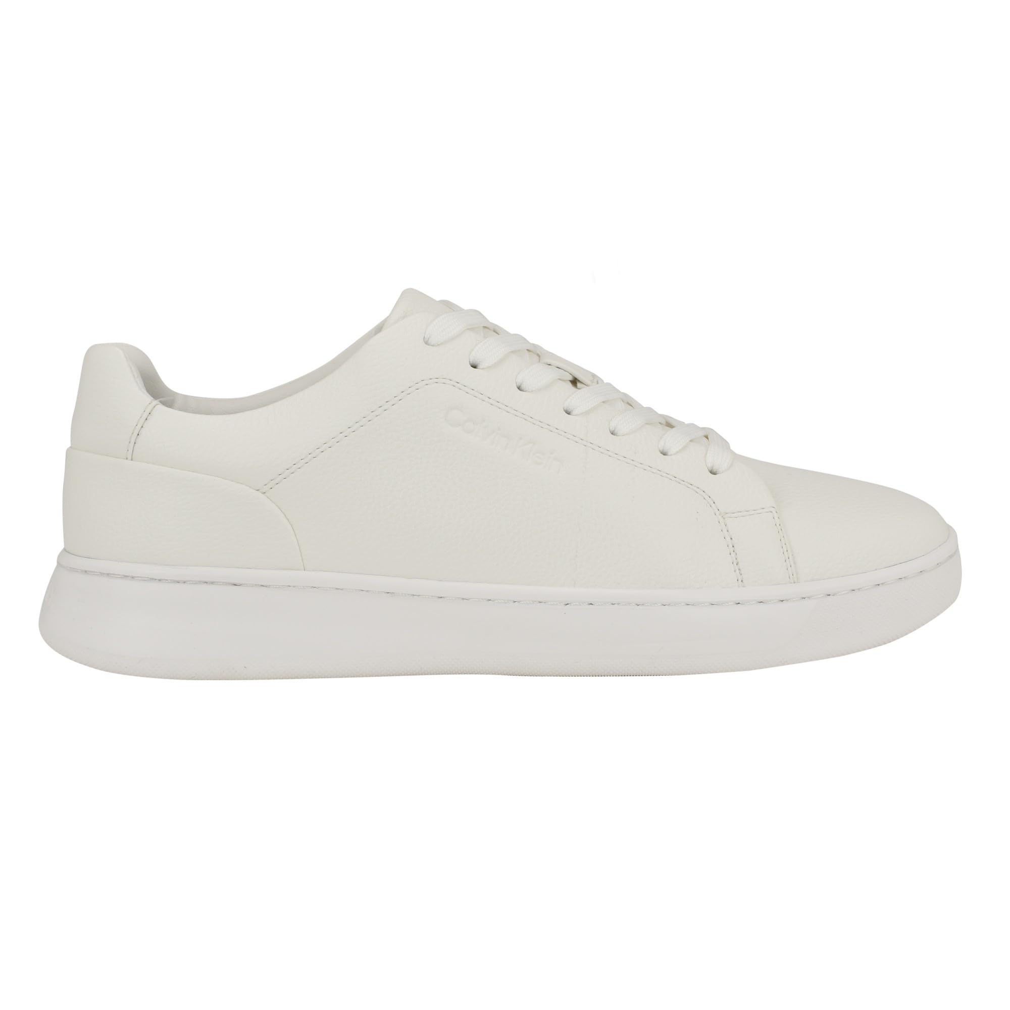 Calvin Klein Men's Falconi Sneaker, White, 13