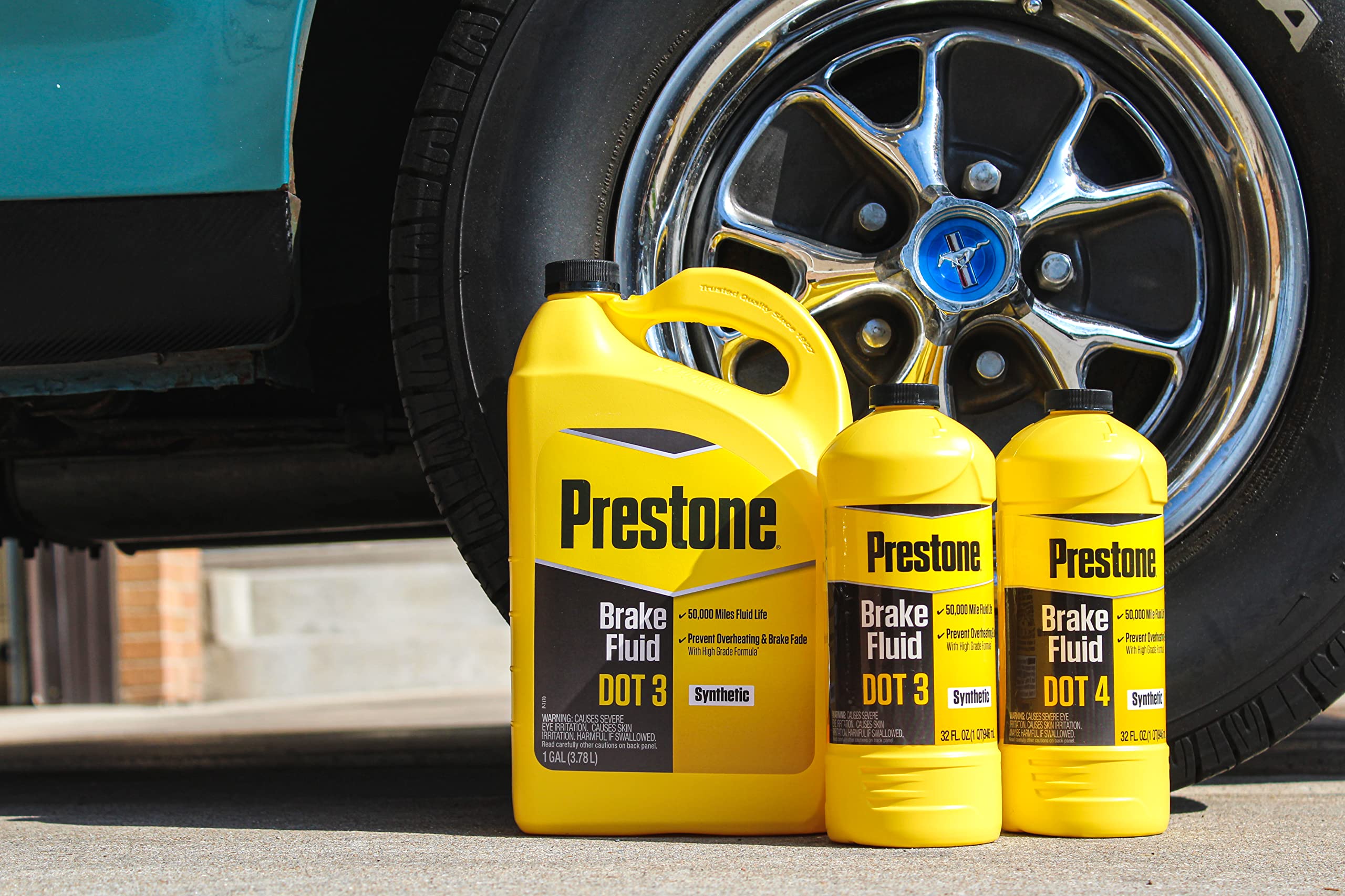 Prestone AS400 DOT 3 Synthetic Brake Fluid - 12 oz.