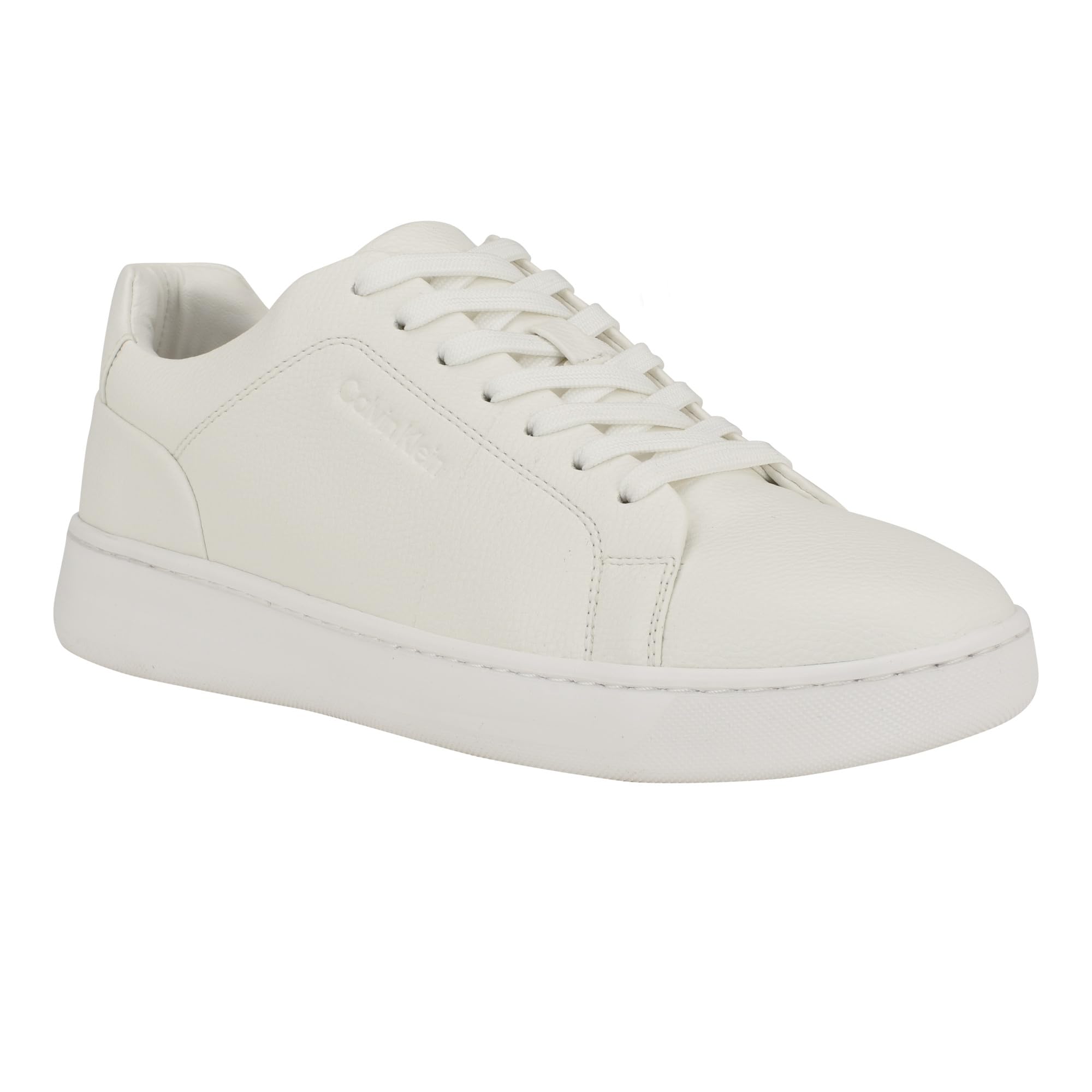 Calvin Klein Men's Falconi Sneaker, White, 13