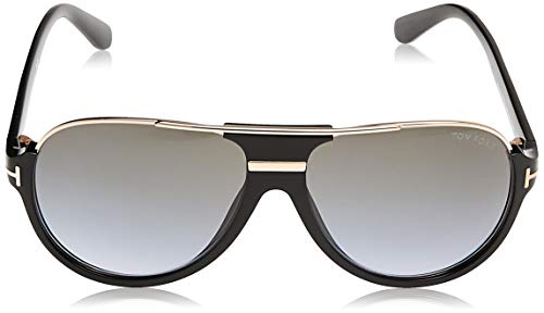 Tom Ford 0334S 01P Black/Gold Dimitry Pilot Sunglasses Lens Category 3 Lens M