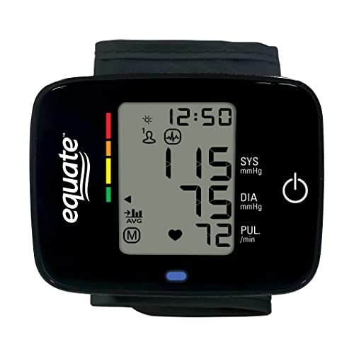 Equate 4500 Series Wrist Blood Pressure Monitor