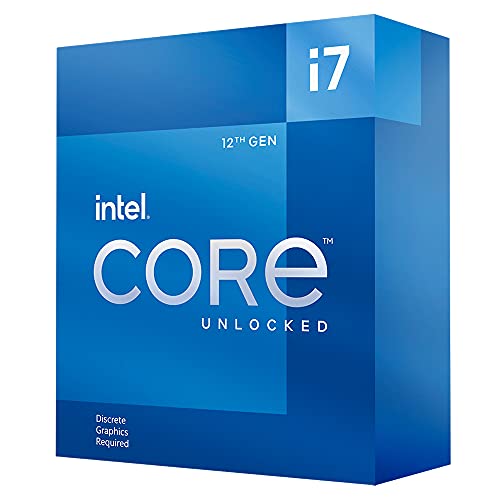 Intel Core i7-12700KF Desktop Processor 12 (8P+4E) Cores up to 5.0 GHz Unlockedย LGA1700 600 Series Chipset 125W