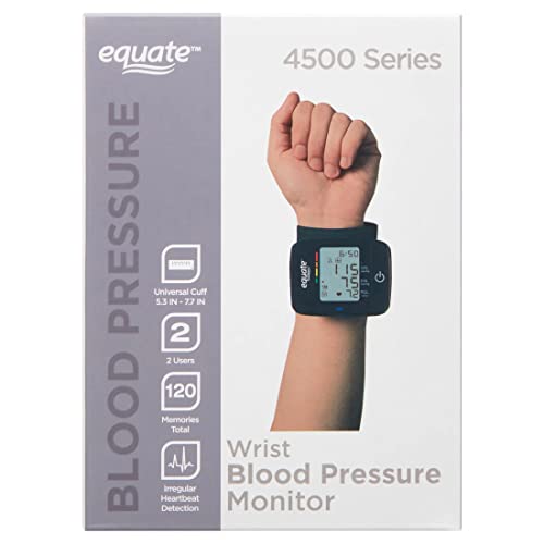 Equate 4500 Series Wrist Blood Pressure Monitor