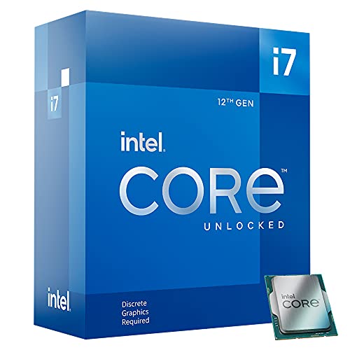 Intel Core i7-12700KF Desktop Processor 12 (8P+4E) Cores up to 5.0 GHz Unlocked LGA1700 600 Series Chipset 125W