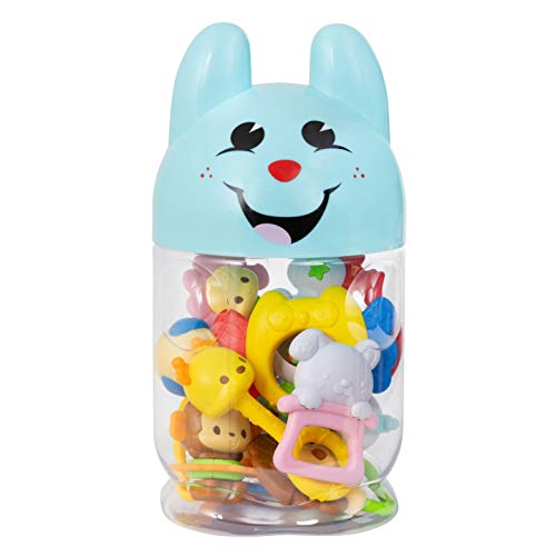 Smart Steps by Baby Trend STEM Tiny Nibbles 10-Pack Teethers Multi PT07D62A