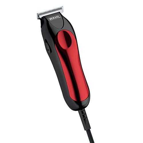 Wahl T-Pro Corded Compact Beard Trimmer with Diamond Finished T Blade for Bump Free Precision Outlining, Detailing, and Trimming - Model 9307-300