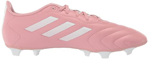 adidas Unisex Goletto VIII Firm Ground Soccer Shoe, Wonder Mauve/White/White, 10 US Men
