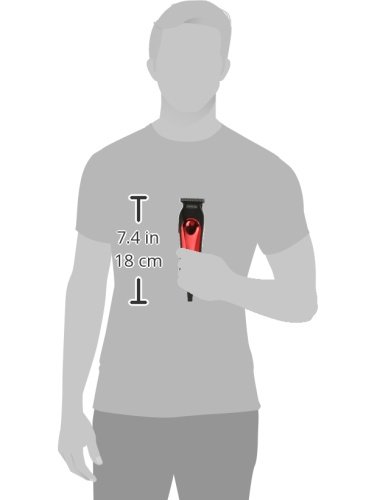 Wahl T-Pro Corded Compact Beard Trimmer with Diamond Finished T Blade for Bump Free Precision Outlining, Detailing, and Trimming - Model 9307-300