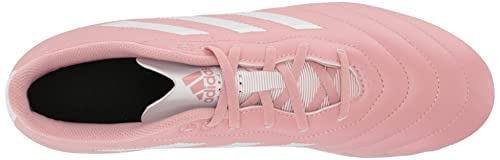 adidas Unisex Goletto VIII Firm Ground Soccer Shoe, Wonder Mauve/White/White, 10 US Men