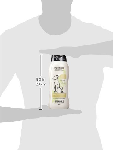 Wahl Dry Skin & Itch Relief Pet Shampoo for Dogs β Oatmeal Formula with Coconut Lime Verbena & Pet Friendly Formula, 24 Oz - Model 820004A