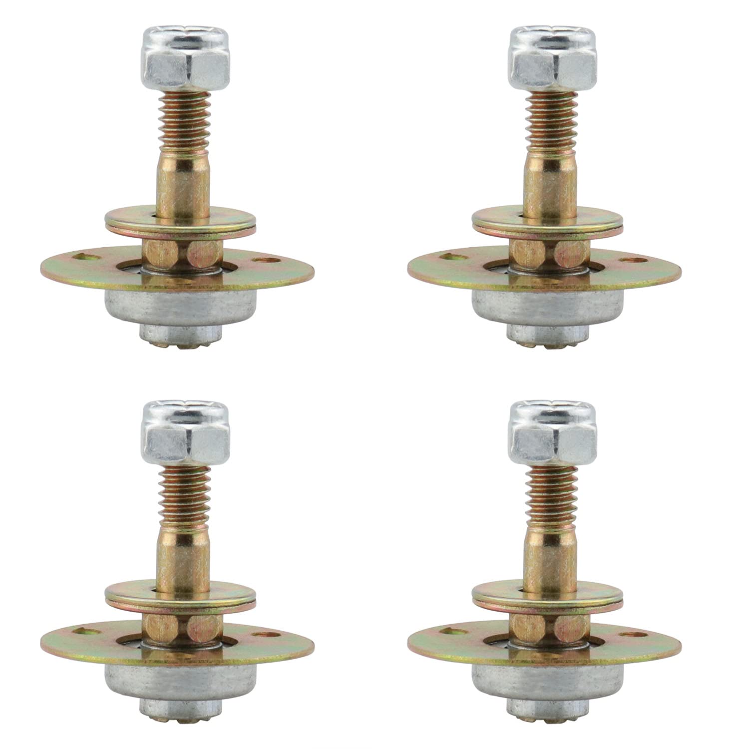 DGHAOP 4pcs Rocking Chair Furniture Hardware Bearing Accessories M8x45mm Zinc Alloy Rocking Chair Bearing Connecting Piece Furniture Connecting Fitting