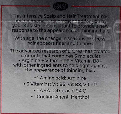 KERASTASE Specifique Intensive Scalp Treatment (For Thinning Hair, Prone to Hair Loss) 10x6ml/0.2oz