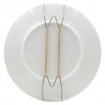 Plate Hangers,Dish Spring Holder Metal Hanging Holder,Wall Fixed Invisible Hook Display Plate Stainless Steel Decorative Wire Plate Holders(8 inch)