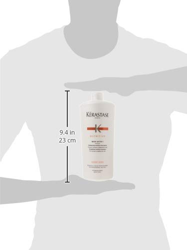 Kerastase Nutritive Bain Satin 1 Exceptional Nutrition Shampoo (For Normal to Slightly Dry Hair) 1000ml/34oz
