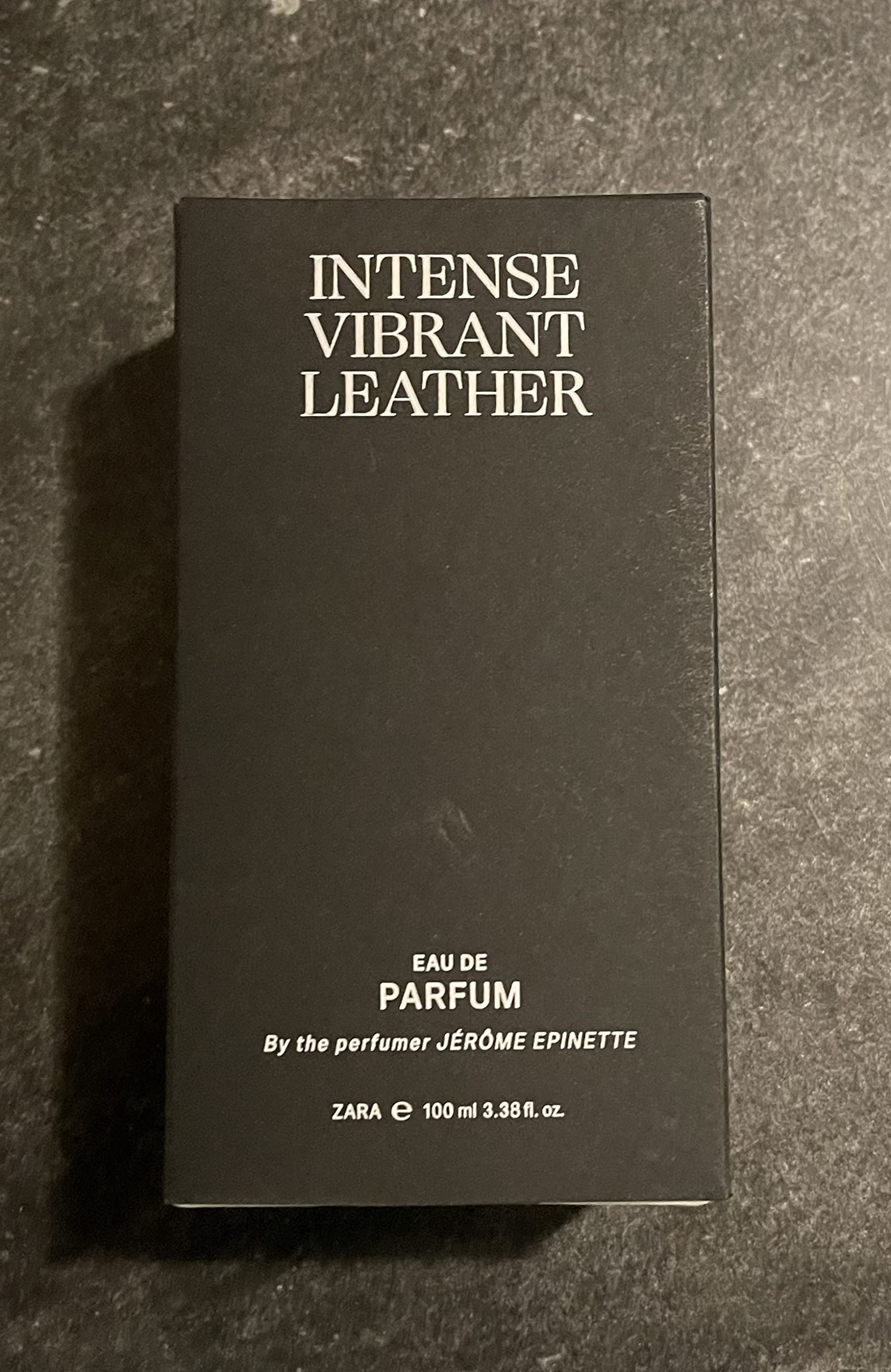 Zara INTENSE VIBRANT LEATHER EDP 100 ML (3.4 FL. OZ).