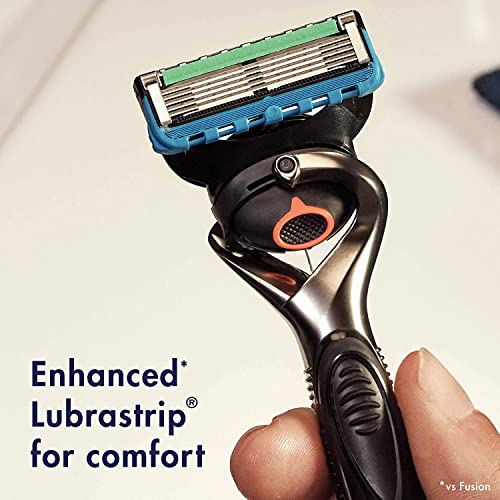 Gillette Fusion ProGlide Razors for Men, 1 Gillette Razor, 4 Razor Blade Refills, Shields Against Skin Irritation