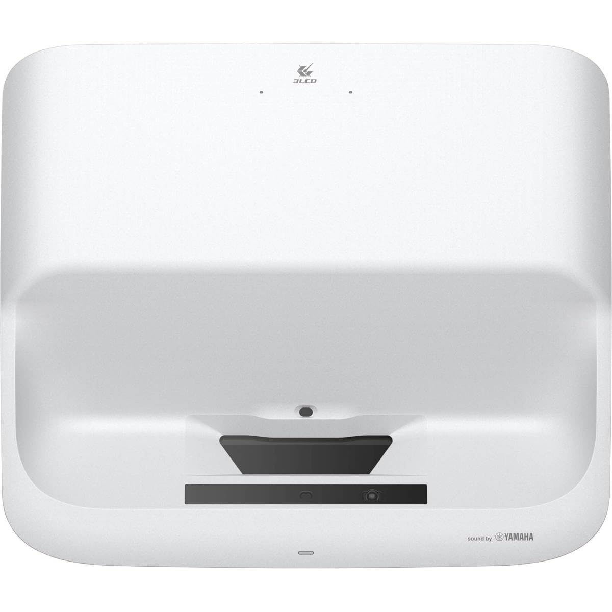 Epson EpiqVision Ultra Short Throw LS300 3LCD Smart Laser Projector, 3600 Lumens Color & White Brightness, HDR, Android TV, Yamaha Speakers, Bluetooth, Sports, Gaming, Movies - White (Renewed)