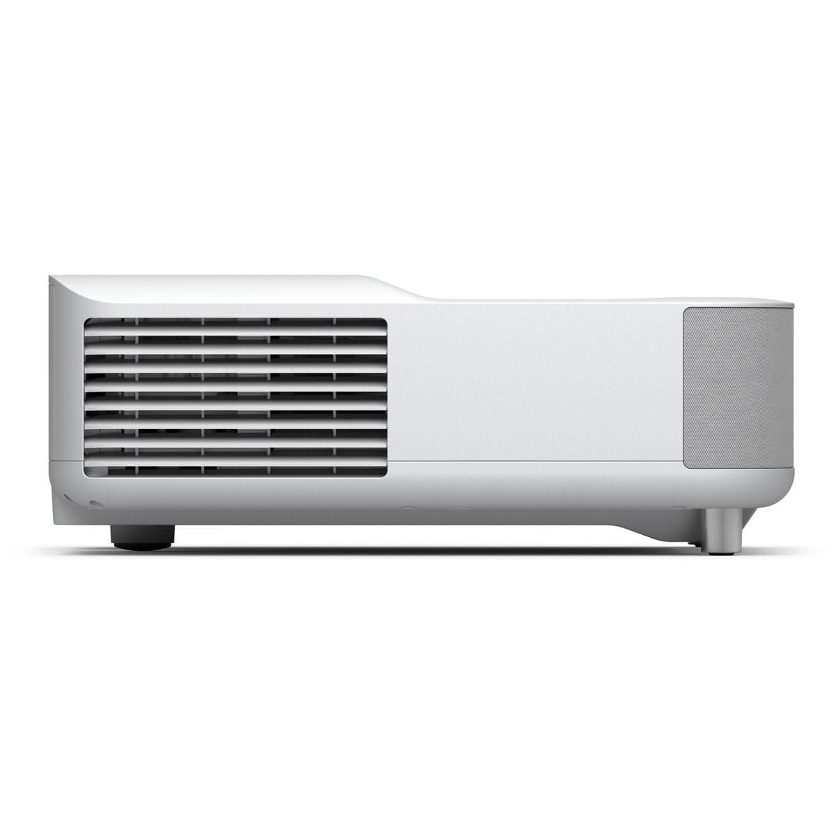 Epson EpiqVision Ultra Short Throw LS300 3LCD Smart Laser Projector, 3600 Lumens Color & White Brightness, HDR, Android TV, Yamaha Speakers, Bluetooth, Sports, Gaming, Movies - White (Renewed)