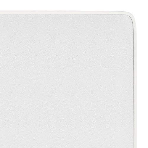 Safety 1st Heavenly Dreams Baby Crib and Toddler Bed Mattress, Waterproof and Stain Resistant Cover, White