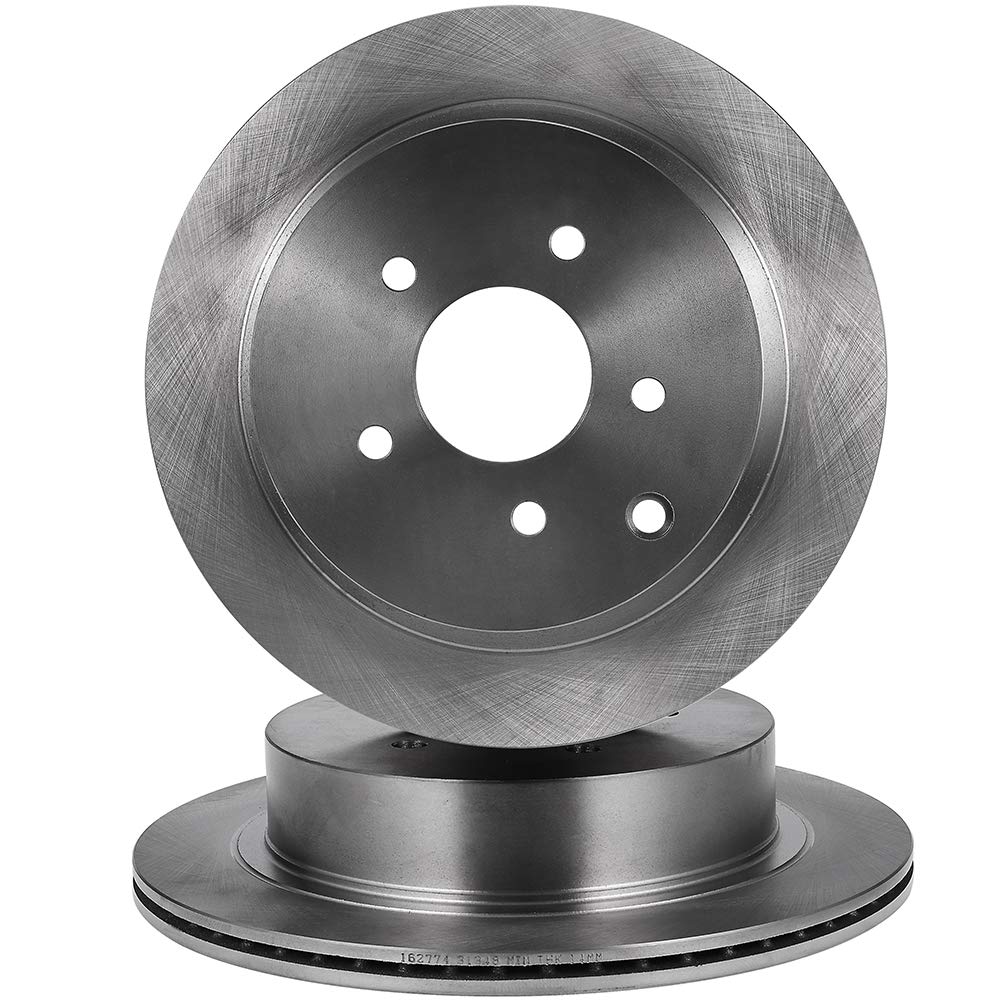 Brake Rotors,ECCPP 2pcs Rear Brake Discs Rotors Brakes Kits fit for Infiniti FX35,FX37,FX45,JX35,M35h,M37,M56,Q50,Q60,Q70,Q70L,QX60,QX70,for Nissan Murano,Pathfinder,04-09 11-13 for Nissan Quest