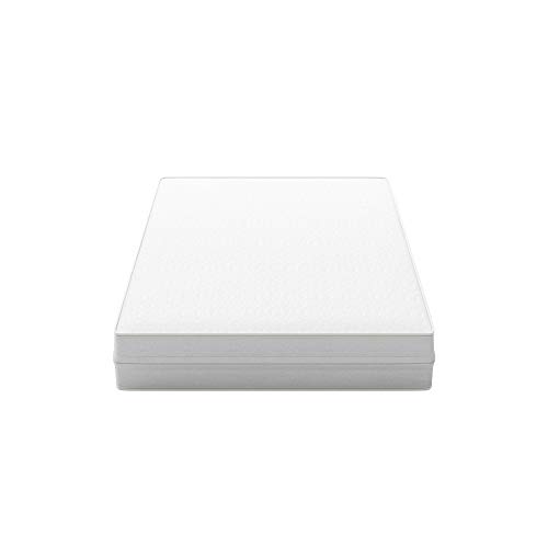 Safety 1st Heavenly Dreams Baby Crib and Toddler Bed Mattress, Waterproof and Stain Resistant Cover, White