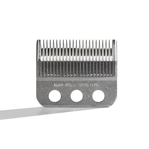 Wahl Professional 3 Hole Adjusto-Lock (mm - 3mm) Clipper Blade for the Designers, Cordless Designer, Senior, Vacuum, Pilot, some Sterling clippers for Professional Barbers and Stylists - Model 005 Silver