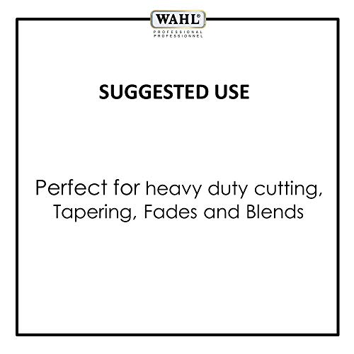 Wahl Professional Senior Clipper for Heavy Duty Cutting, Tapering, Fading and Blending - The Original Electromagnetic Clipper with an Ultra Powerful V9000 Motor - Model 8500