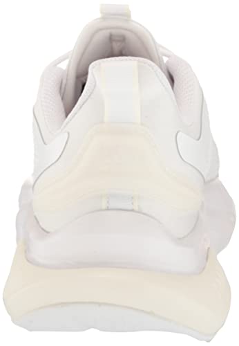 adidas Men's Alphabounce+ Running Shoe, White/White/White, 11
