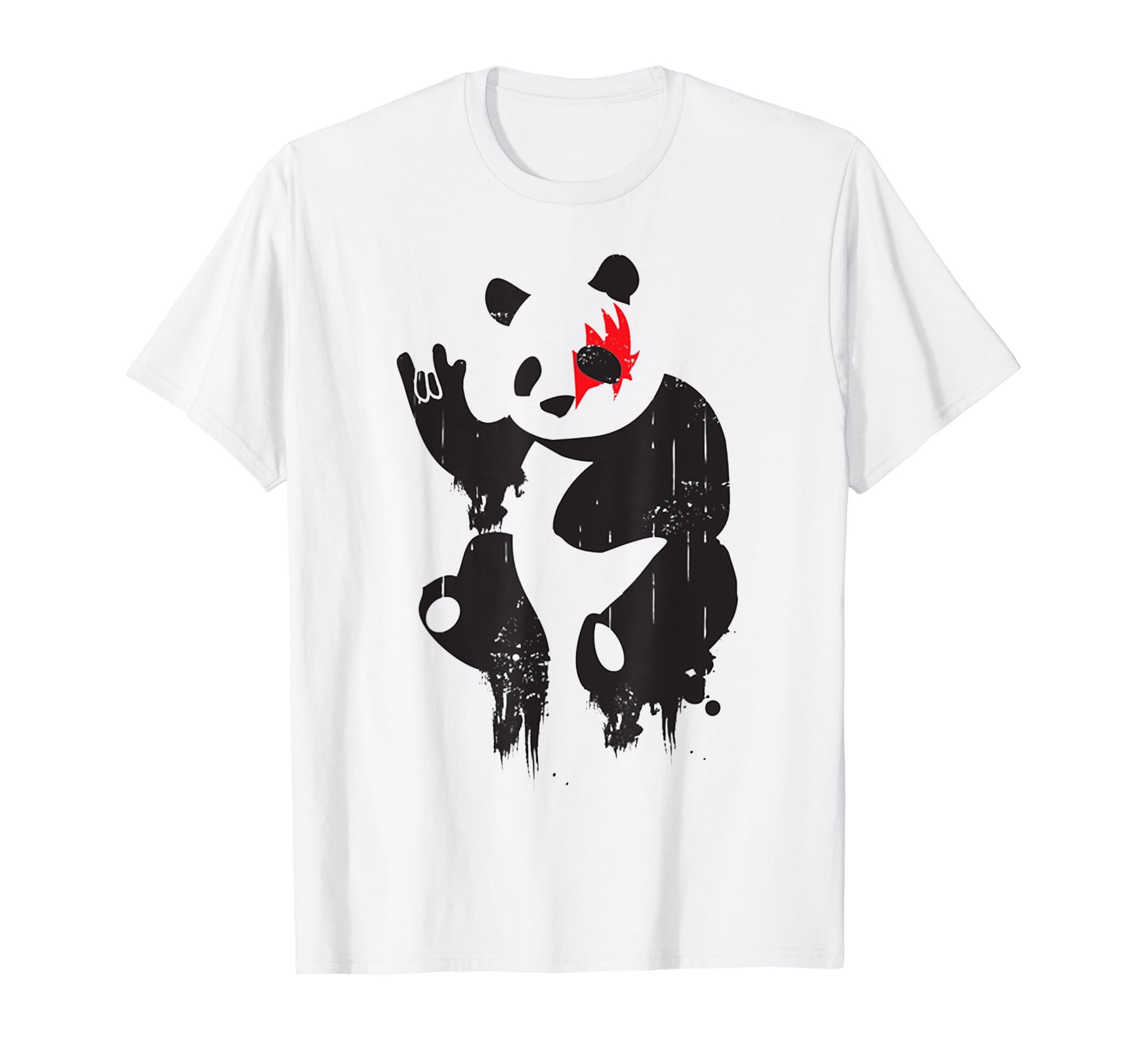 Funny Panda Rock Shirt - Rocking Panda Shirt