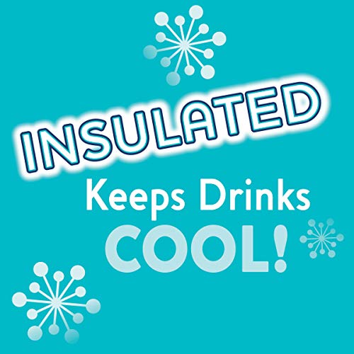 Chicco Insulated Flip-Top Straw Spill Free Baby Sippy Cup 9oz, Green/Teal, 12m+ (2pk)