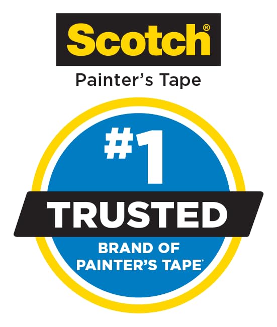 Scotch Rough Surface Painter's Tape, 0.94 inches x 60 yards, 2060, 1 Roll