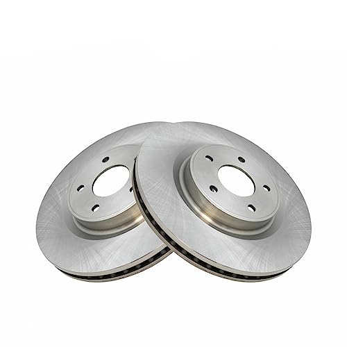 VIRAZE 2pcs Disc Brake Rotor Set Front Left Driver and Right Passenger Side Performance 986546783