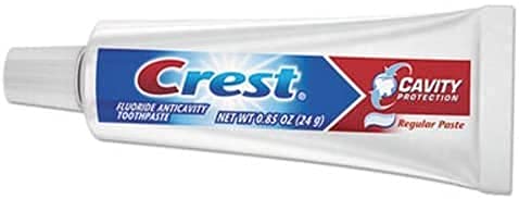Crest Cavity Regular Toothpaste, Travel Size .85 oz. (Pack of 24)