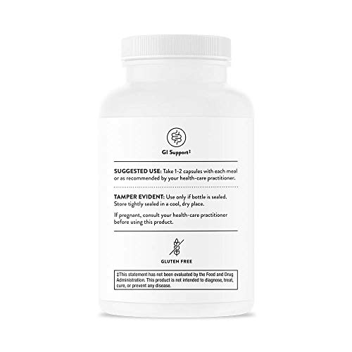 Thorne Bio-Gest - Blend of Digestive Enzymes to Aid Digestion - Gut Health Support with Pepsin, Ox Bile & Pancreatin - 180 Capsules - 90 Servings