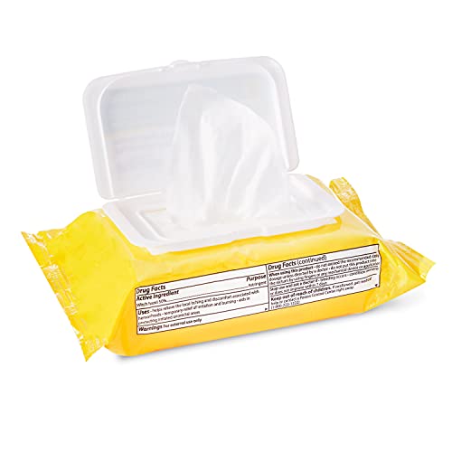 Equate Flushable Hemorrhoidal Medicated Wipes, 48 count, with Witch Hazel, 50% (Pack of 3)
