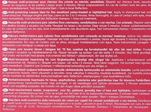 KERASTASE, Reflection Masque Chromatique MultiProtecting Masque sensitized ColourTreated or Highlighted Hair Fine Hair 200mloz Ounce E2270000, 6.8 Fl Oz