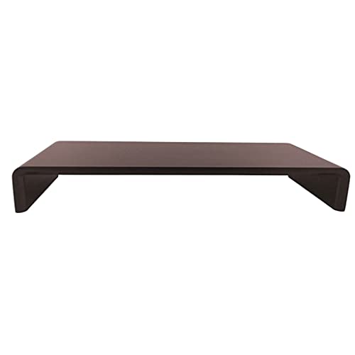 TsoLay Solid Wood Monitor Stand Riser, Practical Laptop Stand Desk, Computer Laptop Riser Shelf for Printer Pc Home and Office Use Save Space