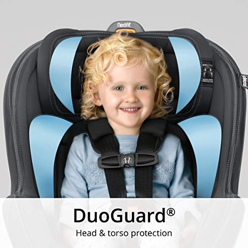Chicco NextFit Max Zip Air Convertible Car Seat, Rear-Facing Seat for Infants 12-40 lbs., Forward-Facing Toddler Car Seat 25-65 lbs., Baby Travel Gear | Atmosphere/Black