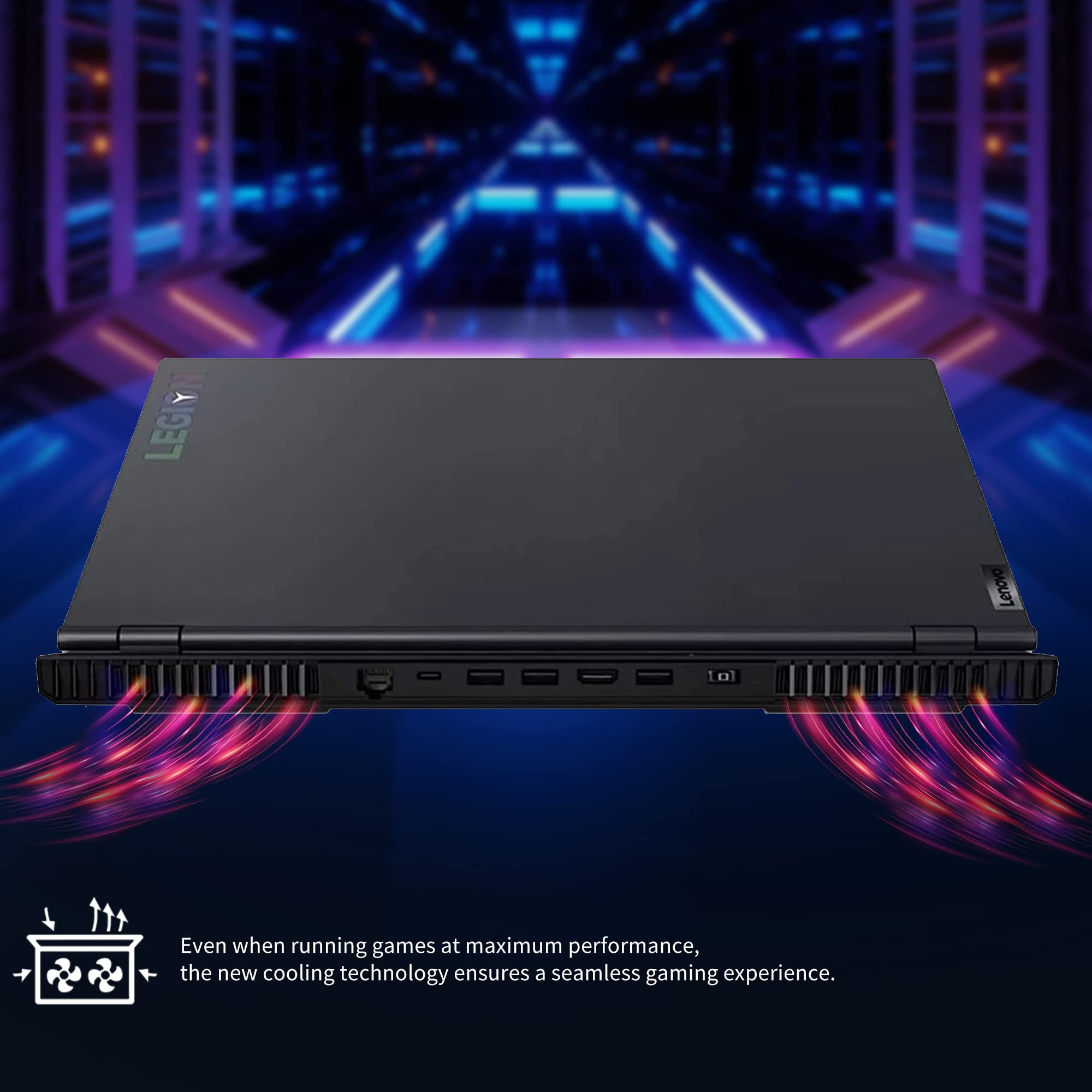 Lenovo 2023 Legion 5 17.3" 144Hz Gaming Laptop, AMD Ryzen 7 5800H, 32GB RAM, 1TB PCIe SSD, NVIDIA GeForce RTX 3050, Backlit Keyboard, WiFi 6, Phantom Blue, Win 11 Pro, 32GB SnowBell USB Card