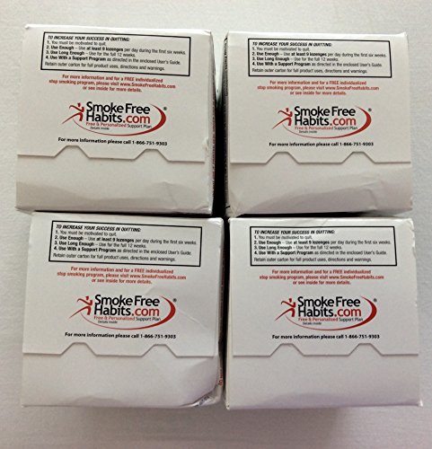 Equate - Nicotine Lozenge 4 mg, Mint Flavor, 108 Lozenges,PACK OF 4