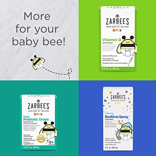 Zarbee's Baby Soothing Cough Syrup With Dark Honey; Natural Peach & Honey Flavor; 2 Fl Oz