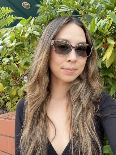 ZENNI Stylish Photochromic Glasses for Women TR90 Cat-Eye Frame Light Eyewear UV Protection